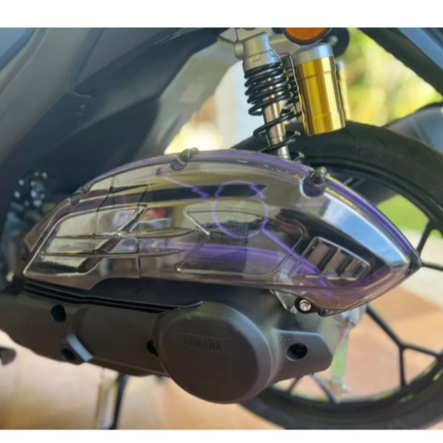 Smoke Cover Yamaha NVX V2 / Nmax V2 V3 2025 Turbo Air Filter Penutup ...
