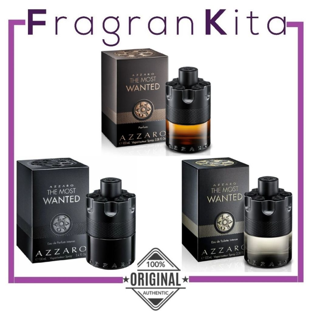 The Most Wanted Original Perfume Collection l EDT Intense l EDP Intense ...