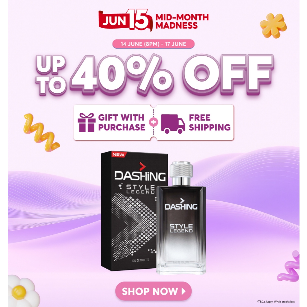 [Limited Edition] DASHING EDT Style Legend Superman 100ml | EDT | Long ...