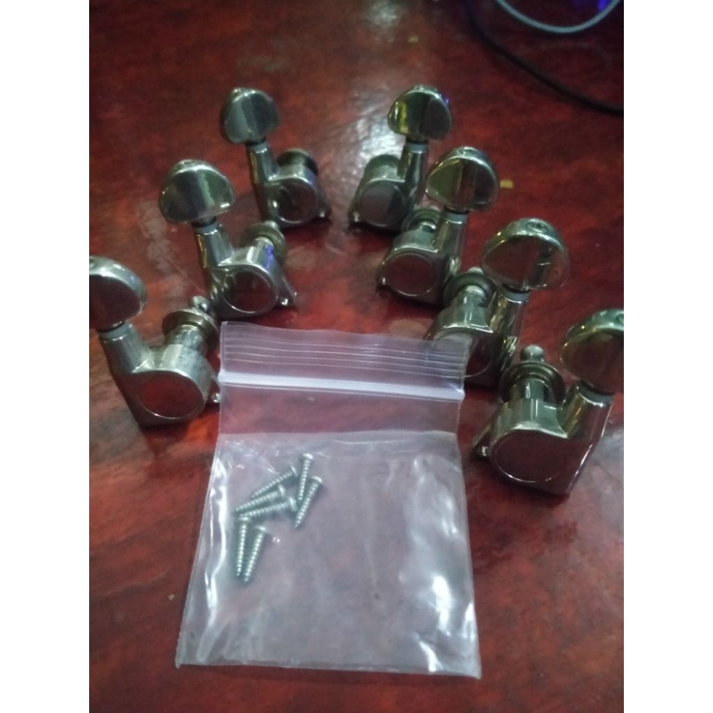 Tuner Dryer 3R 4L Tuning Machine Head For 7 string guitar (USED ITEM ...