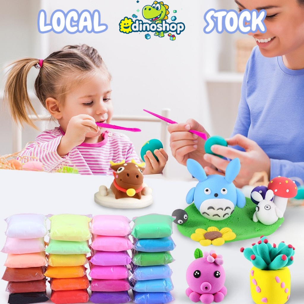 Ultra Light Clay Air Dry Clay Non Toxic Modeling Toys Super Light Clay ...