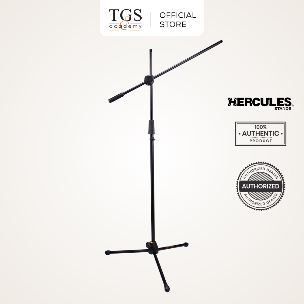 Hercules MS434B Quick Turn Tripod Microphone Stand with 3 In 1 Boom ...