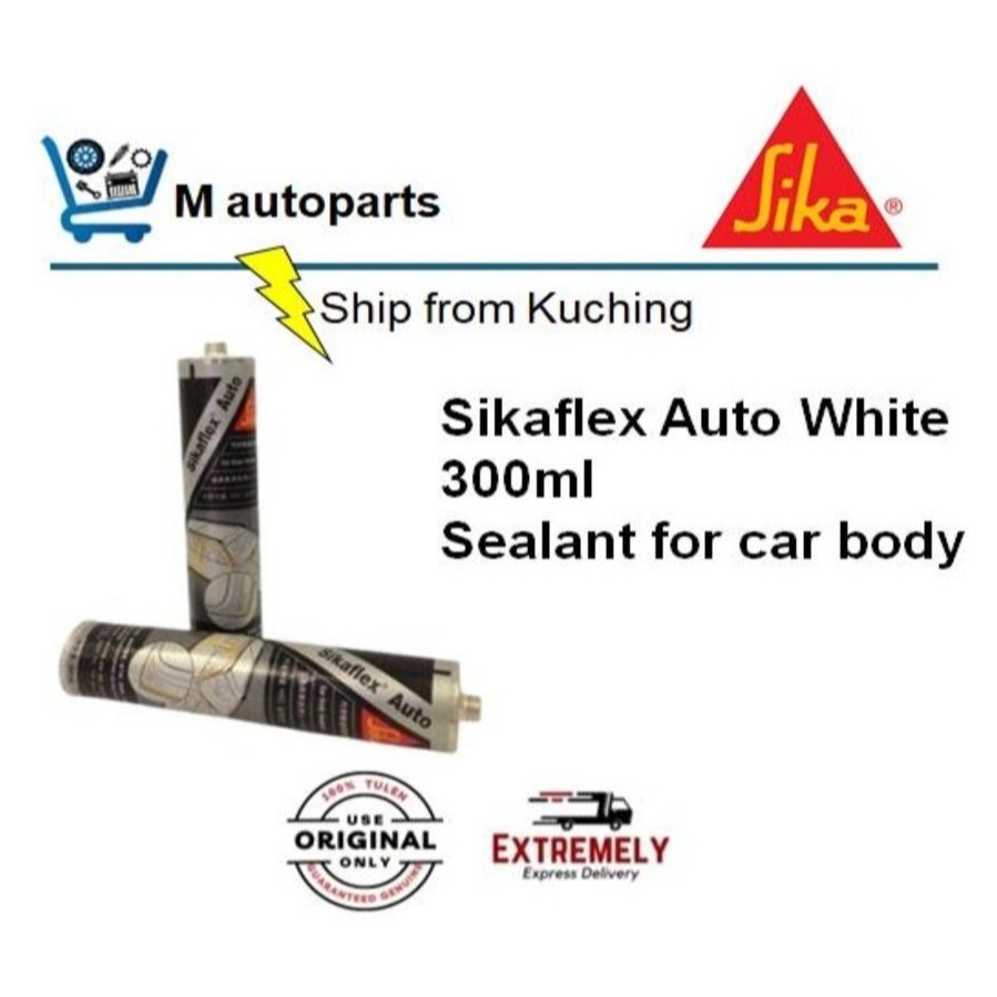 [EM] Sika Auto White 300ml Car Body Sealant SikaFlex | Shopee Malaysia