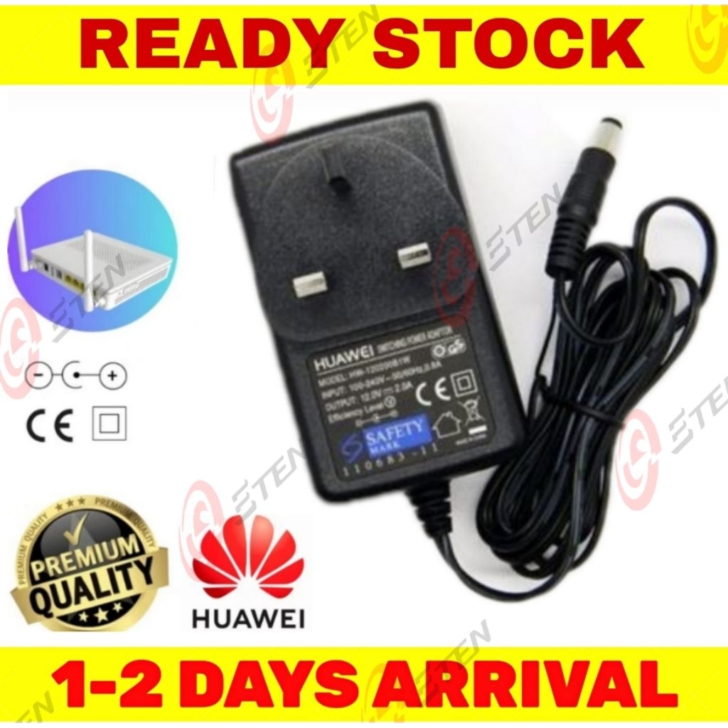 Untuk Modem Rumah HUAWEI AC TO DC 12V 1A/2A switching adaptor power ...