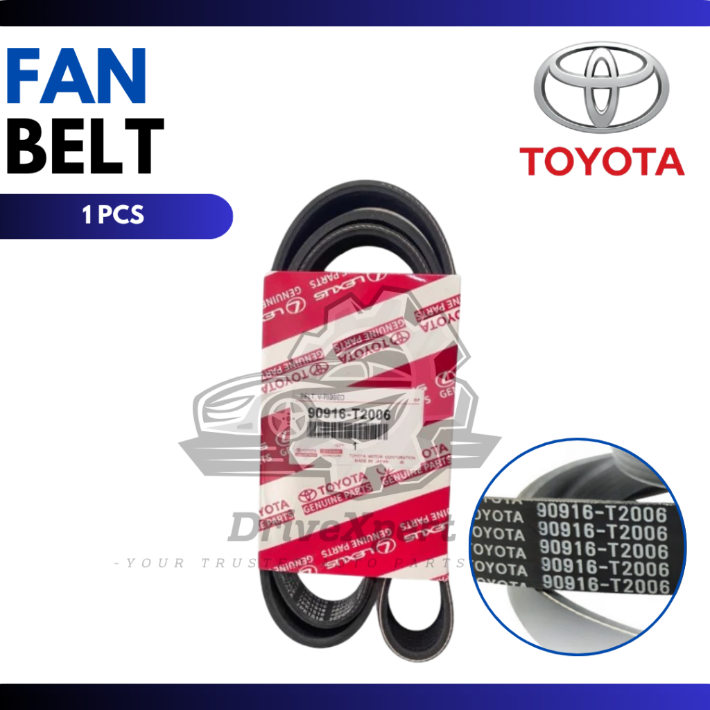 Toyota Fan Belt (90916-T2006) 7PK1516 - Toyota Hilux Fortuner KUN25 ...