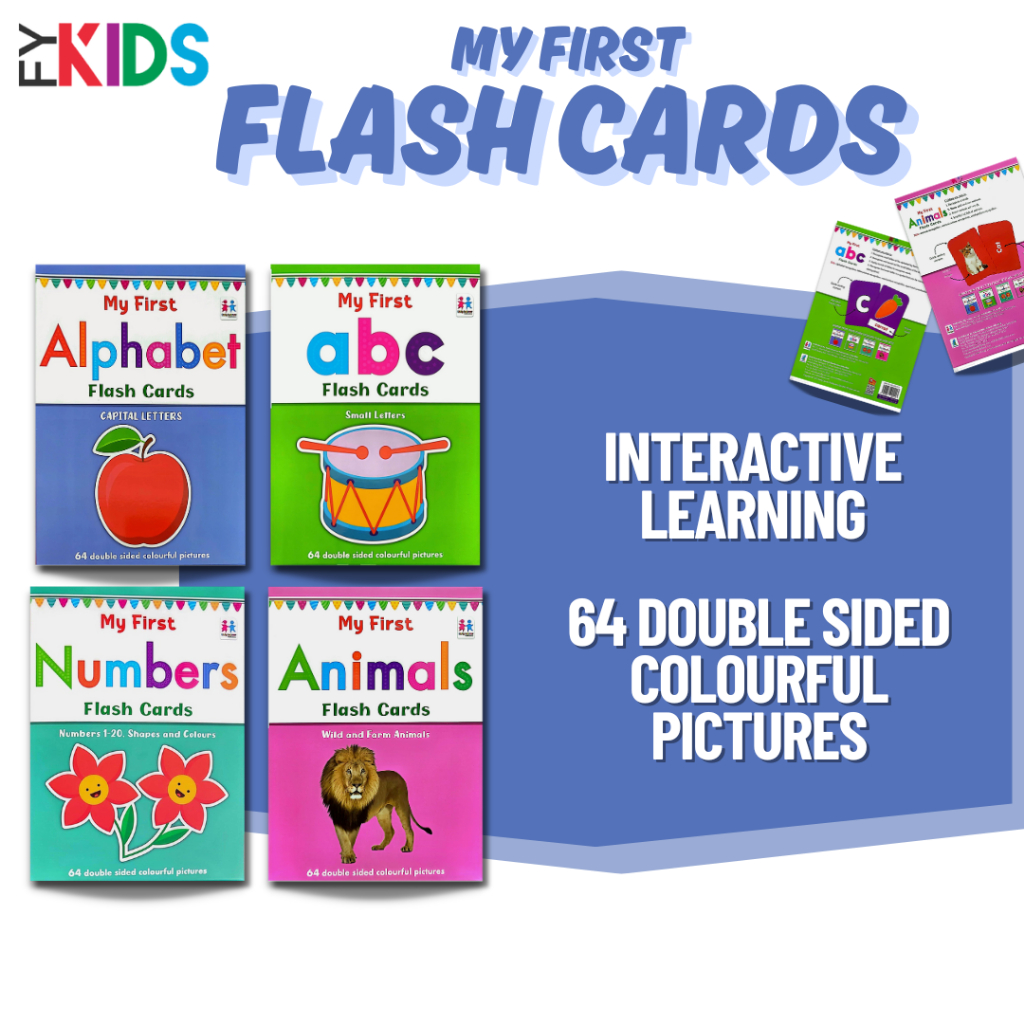 FYKIDS - Flash Card - KAD IMBAS PERTAMA SAYA - Bahasa Inggeris - Kad ...