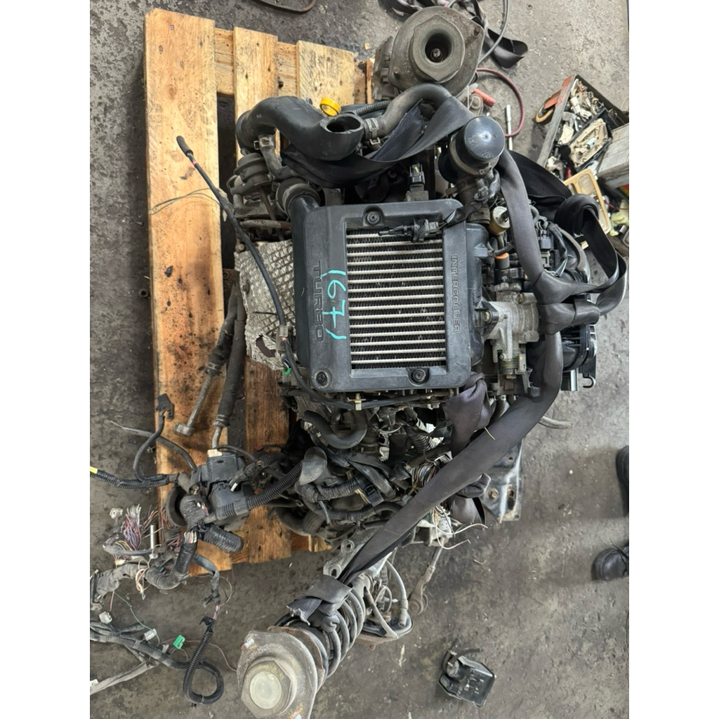 Daihatsu EF Turbo 660 Engine Set Complete wiring sesuai Perodua Kenari ...