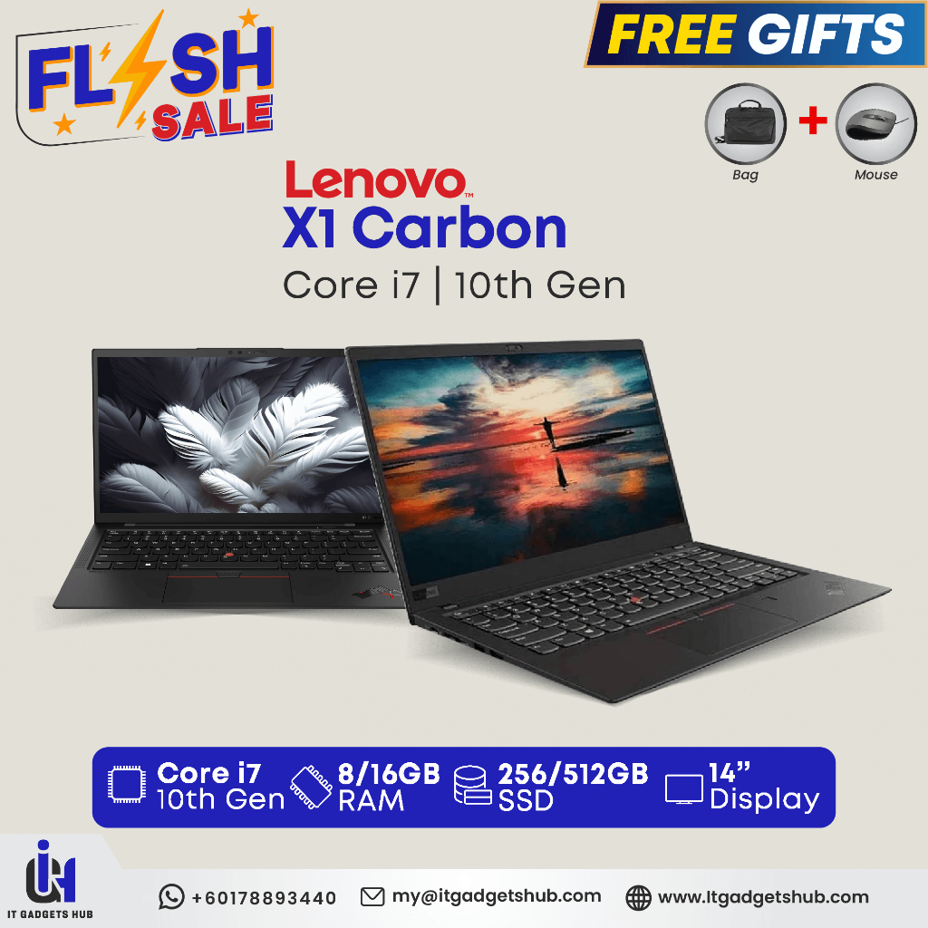 Lenovo X Series Gaming Laptops | ThinkPad X1 Carbon / X1 X13 X380 Yoga ...