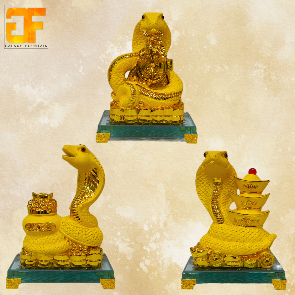 Feng Shui Chinese Zodiac Snakes/Good Luck/Wealth/Business/Decorative ...