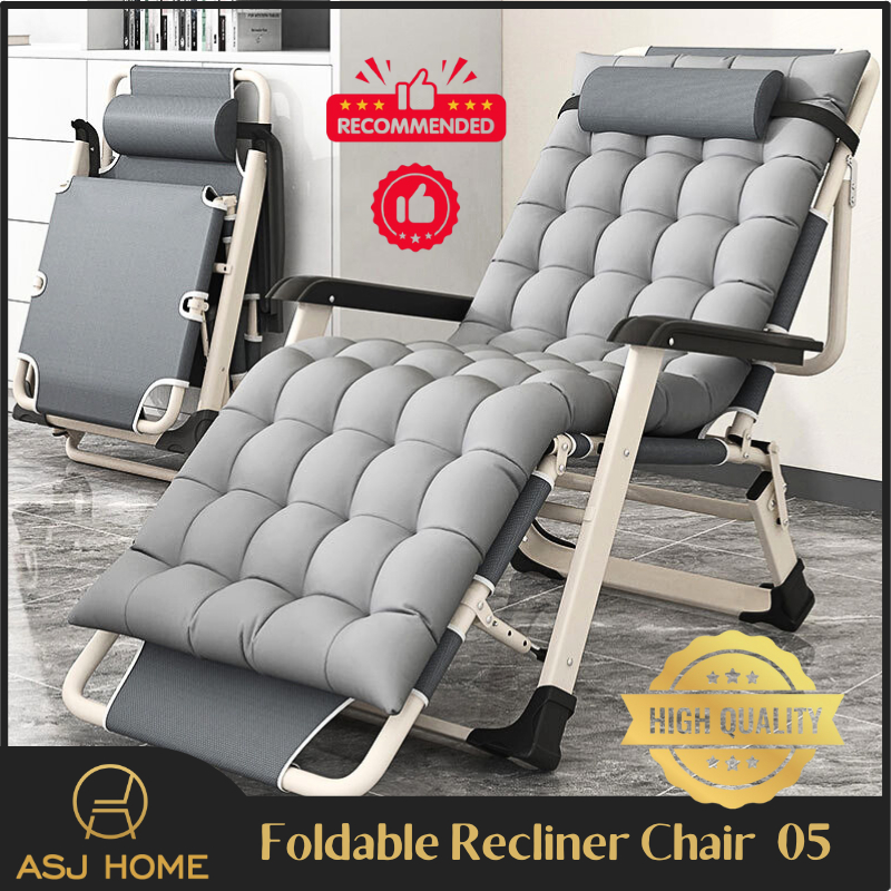 ASJ_Multi Functional Foldable Recliners Chair_05/ In & Outdoor Oxford ...