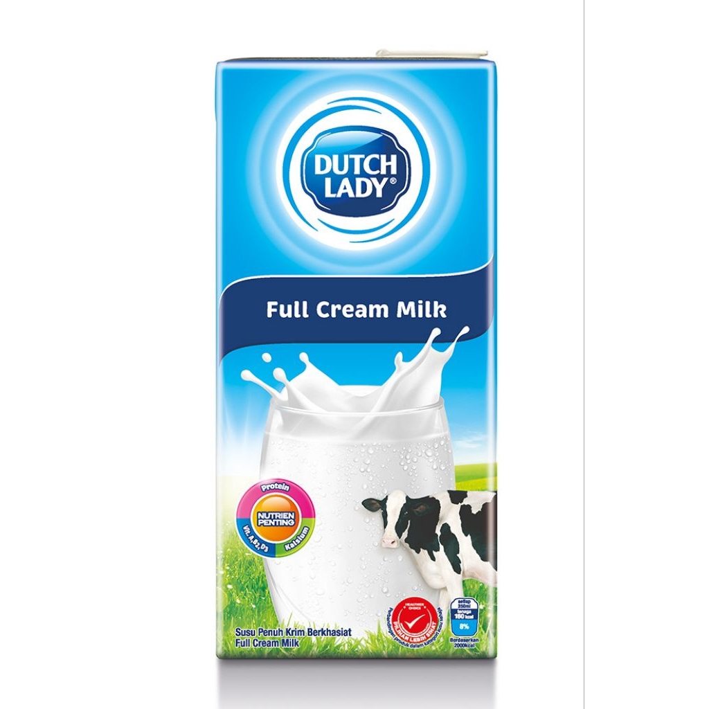 Dutch Lady Full Cream Milk 1L | Shopee Malaysia