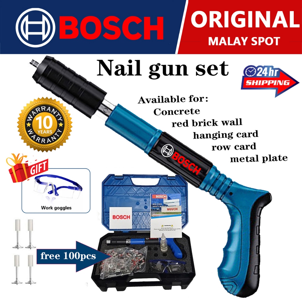 【MY Local】bosch Nail Gun Manual Steel Rivet Guns Tufted Nail Guns ...
