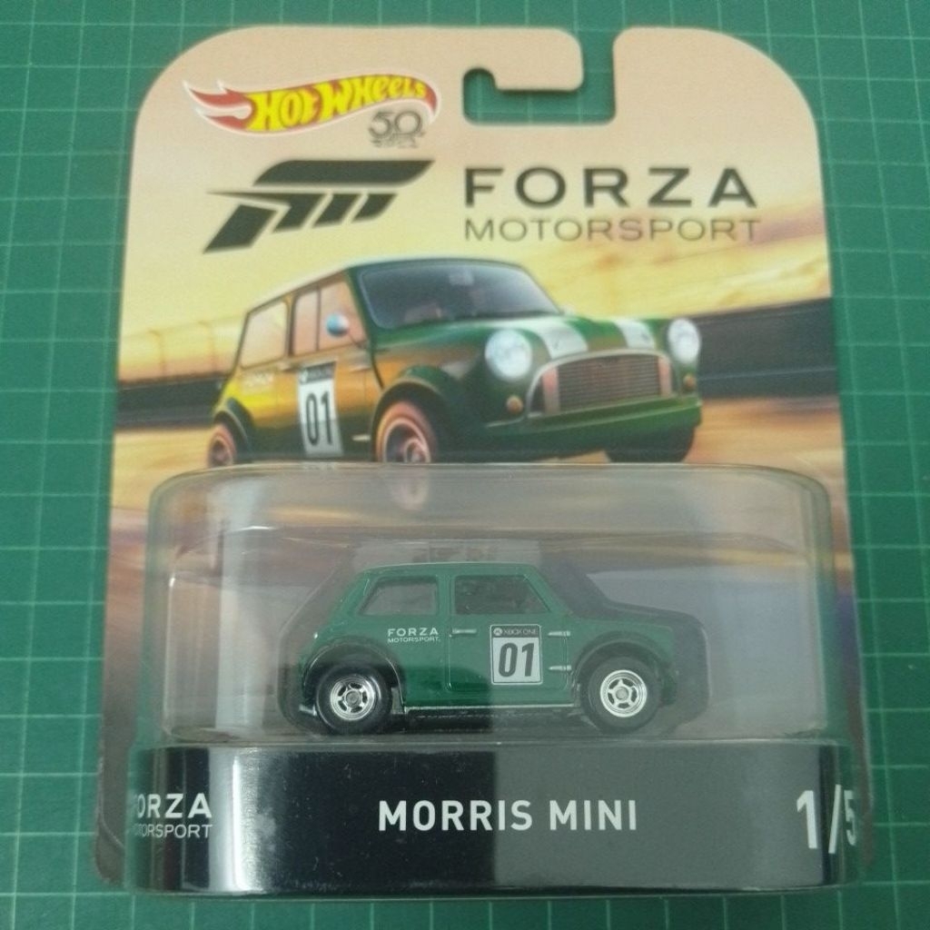 Hot Wheels 50th Forza Motorsport Morris Mini 1/5 Green | Shopee Malaysia