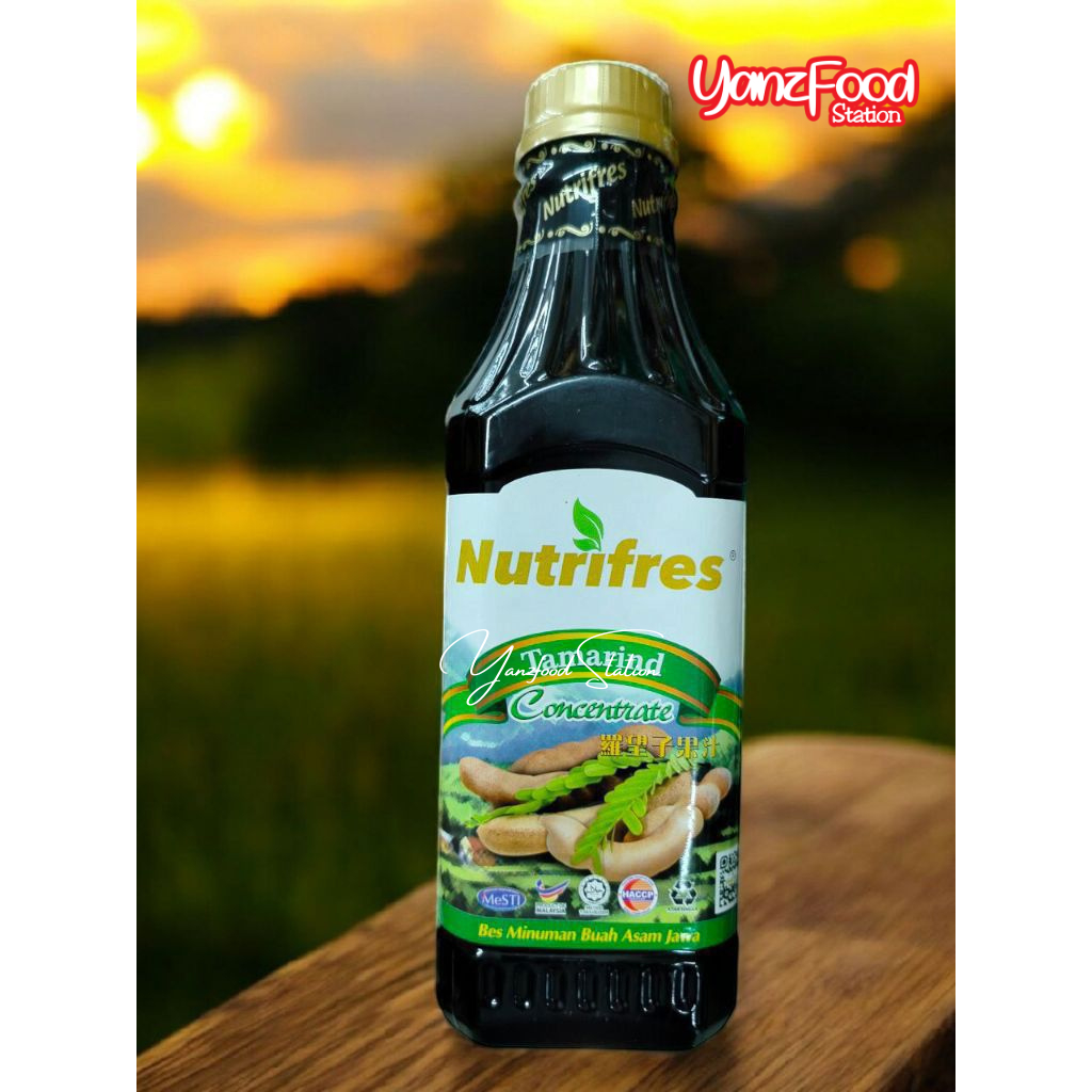 NUTRIFRES Tamarind Concentrate Bes Minuman Buah Asam Jawa 1000g ...