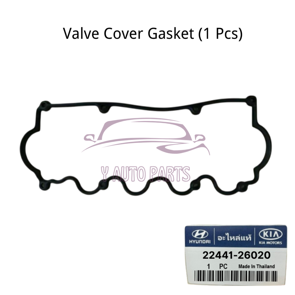 Hyundai Valve Cover Gasket for Hyundai Kia Rio JB / Getz 1.4 / Accent ...