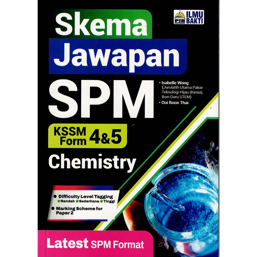BUKU RUJUKAN ( 2025 ) : SKEMA JAWAPAN SPM CHEMISTRY FORM 4&5 KSSM ...