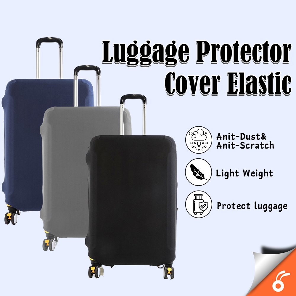 6247 LUGGAGE COVER Elastic Luggage Cover Thick Luggage Protector Sarung ...