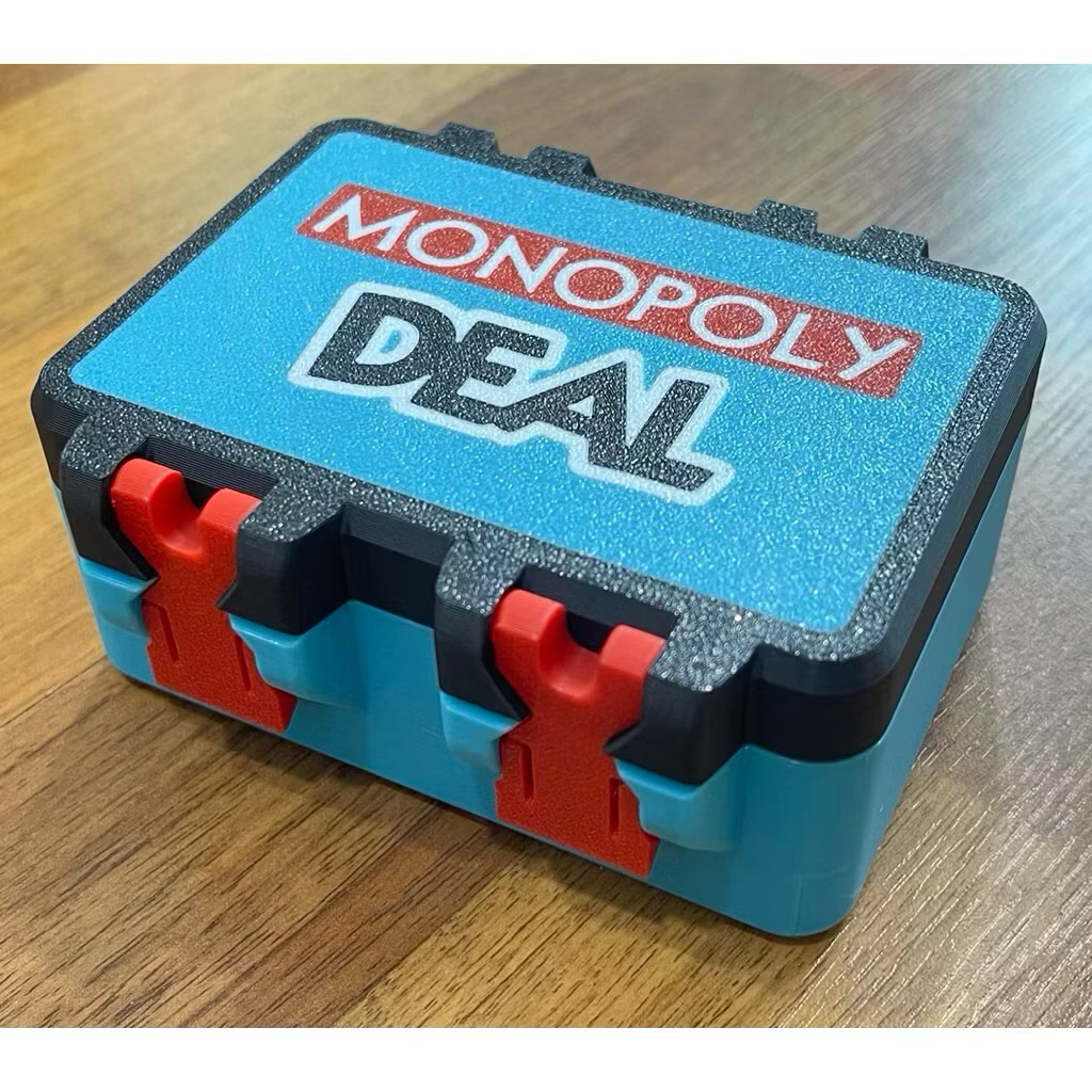 Monopoly Deal Card Case Monopoly deal Card Box Card holder DEAL card ...