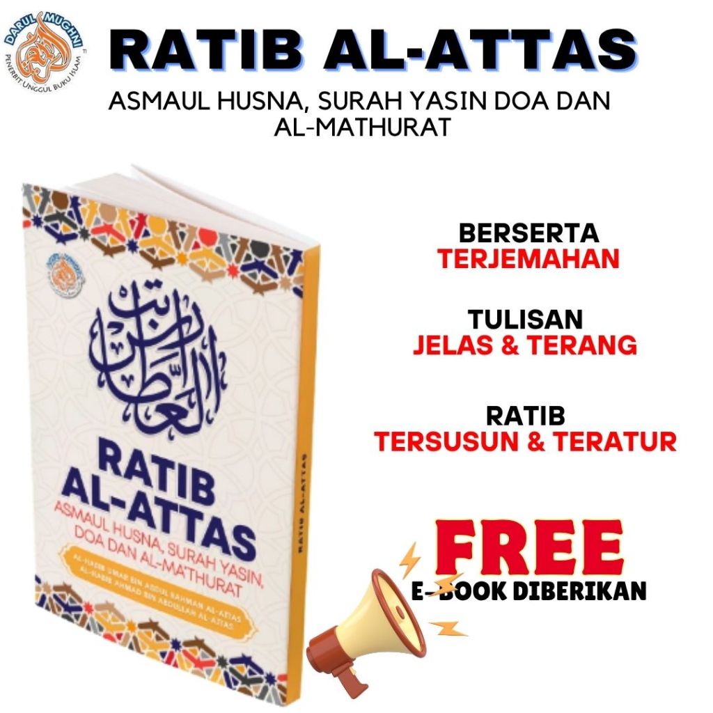 Buku Doa Ratib Al Attas - Buku Agama - Al Quran - Al Mathurat - Asmaul ...