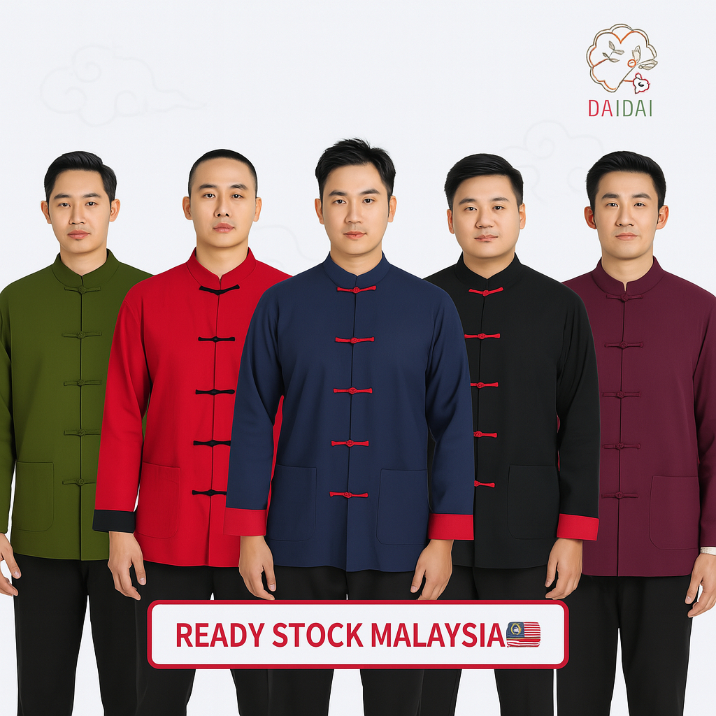 daidai (Ready Stock) Man Men Tang Suit Samfu Tangsuit Chinese CNY ...