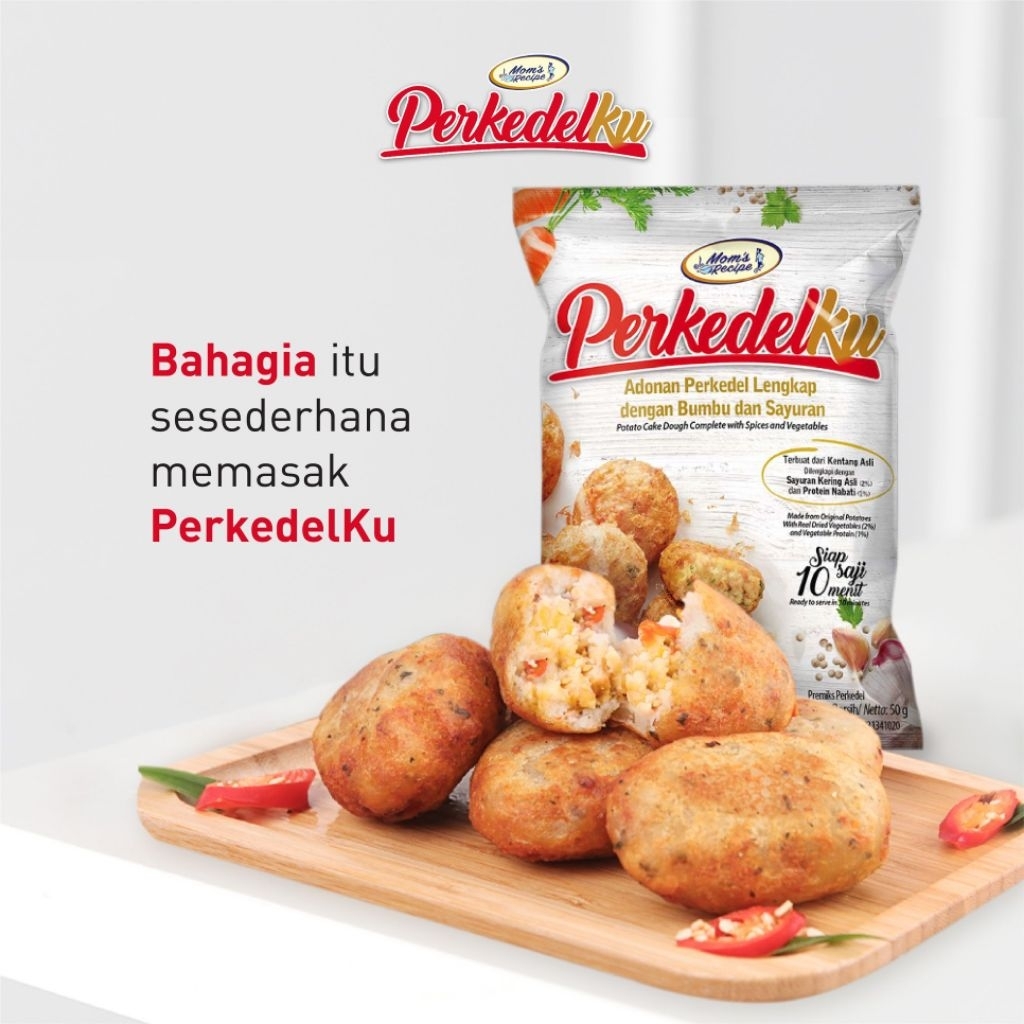 Perkedelku Adonan Perkedel lengkap dengan bumbu @Sayuran kemasan 50g ...