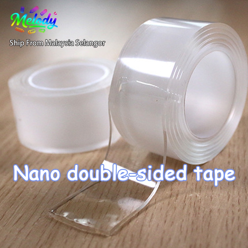 Multifunctional Traceless Washable Removable Tapes Strong Square Double ...
