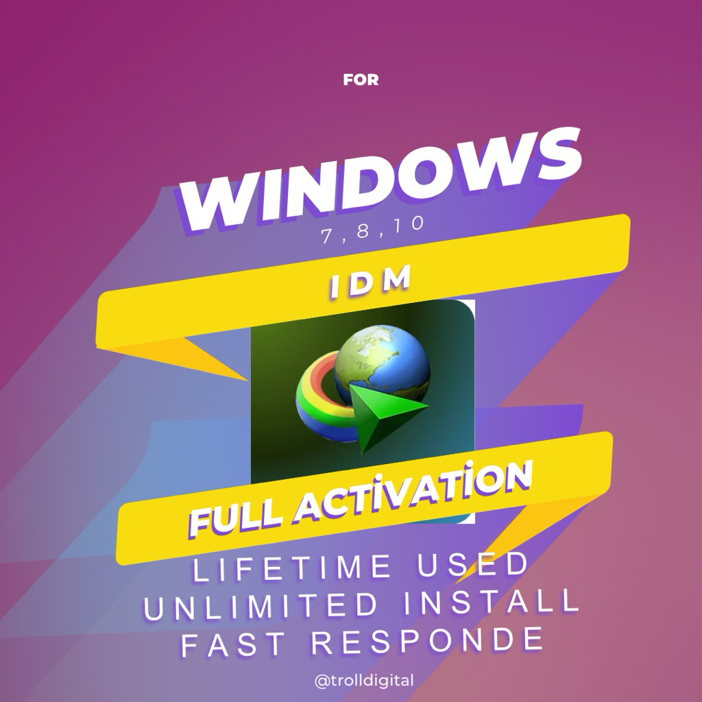 IDM Internet Download Manager IDM 2025 | FAST DELIVERY | Shopee Malaysia