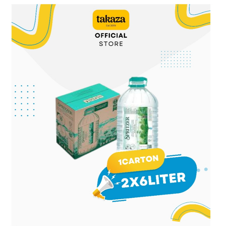 Spritzer Mineral Water 2x6Liter | Shopee Malaysia