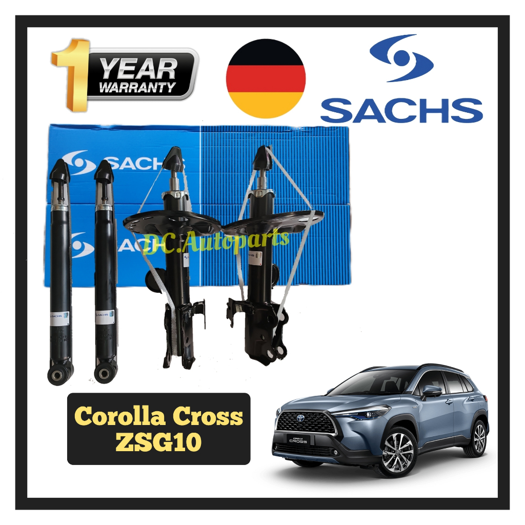 (WARRANTY 1YEAR) SACHS SHOCK ABSORBER TOYOTA COROLLA CROSS ZSG10 FRONT ...