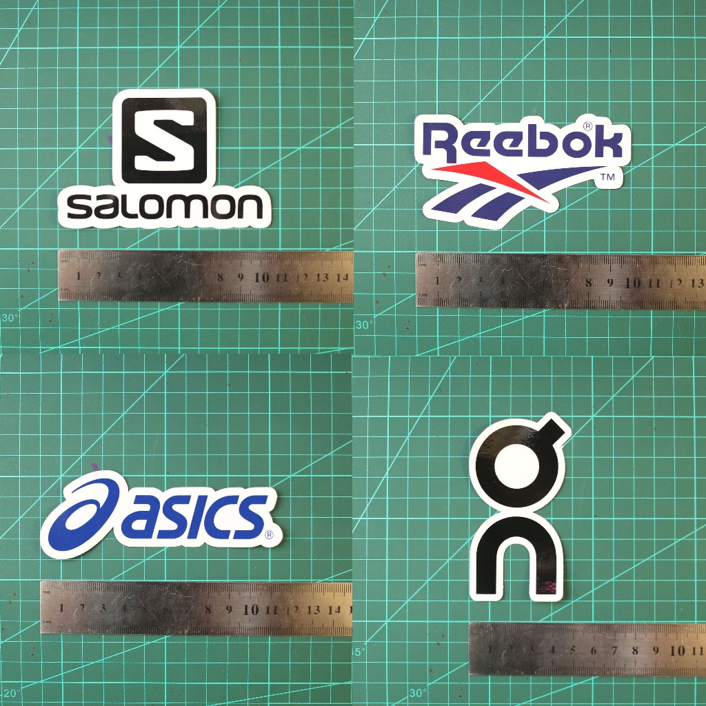 Sticker ( Salomon, Reebok, Asics, On Cloud ) | Shopee Malaysia