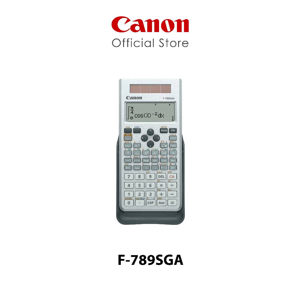 Canon F-789SGA Scientific Calculator | 605 scientific & statistical ...