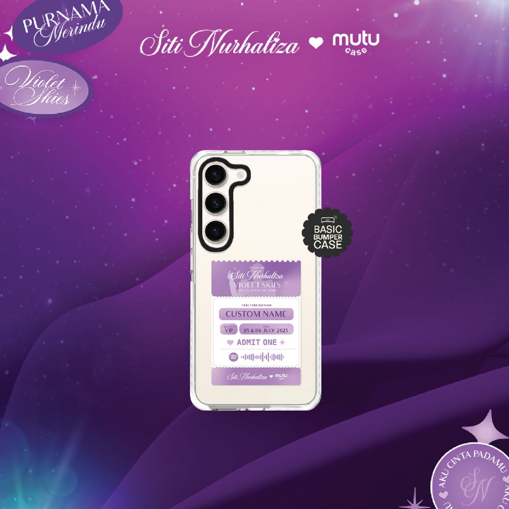 Customisable Sitism - Siti Nurhaliza x Mutu Case (Powered by Basic Bumper) Compatible with ...