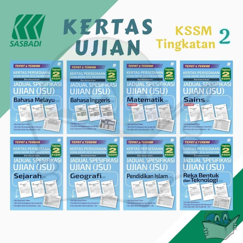 Kertas Persediaan JSU 2025 Tingkatan 2 B.Melayu/Inggeris/Cina/Mate ...