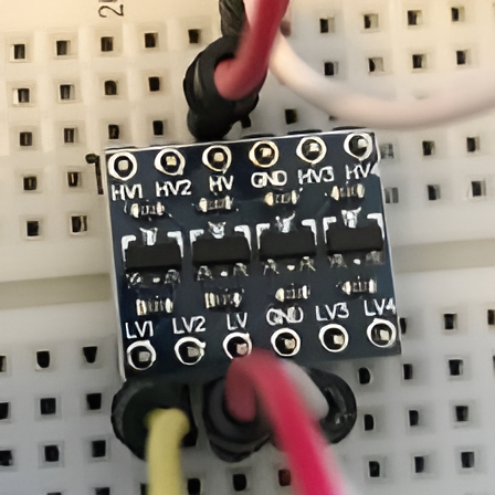 SOLDERED Logic Converter 4 Channel 5V 3.3V Level Shifter Module Arduino Raspberry Pi STM32 ...