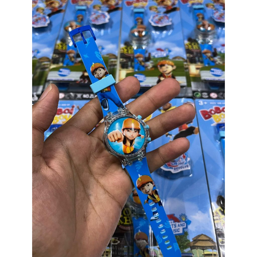 Boboiboy Kuromi Melody Sonic Spinner Watch Spiderman Cinnamoroll Watch ...