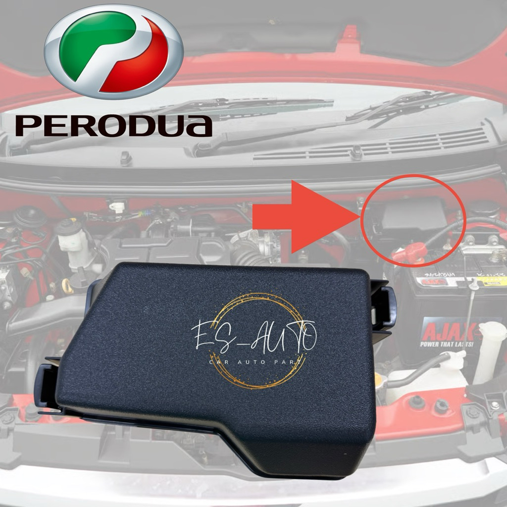 Perodua Axia 2017-2019 & Bezza 1.0cc 2016-2019 Fuse Box Cover/ Kotak ...