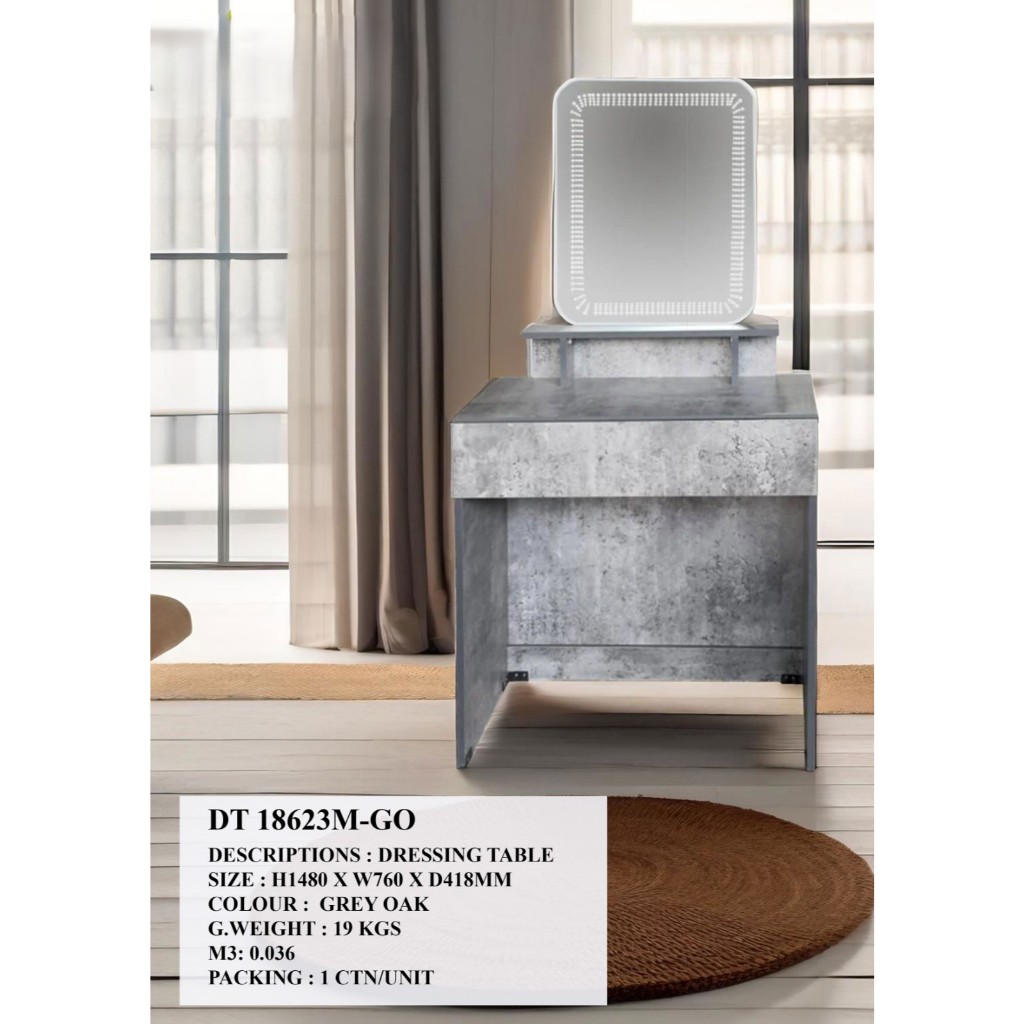 🔥STOK SEDIA ADA🔥SamPoint Meja Solek Meja Bilik With Mirror Meja Solek ...