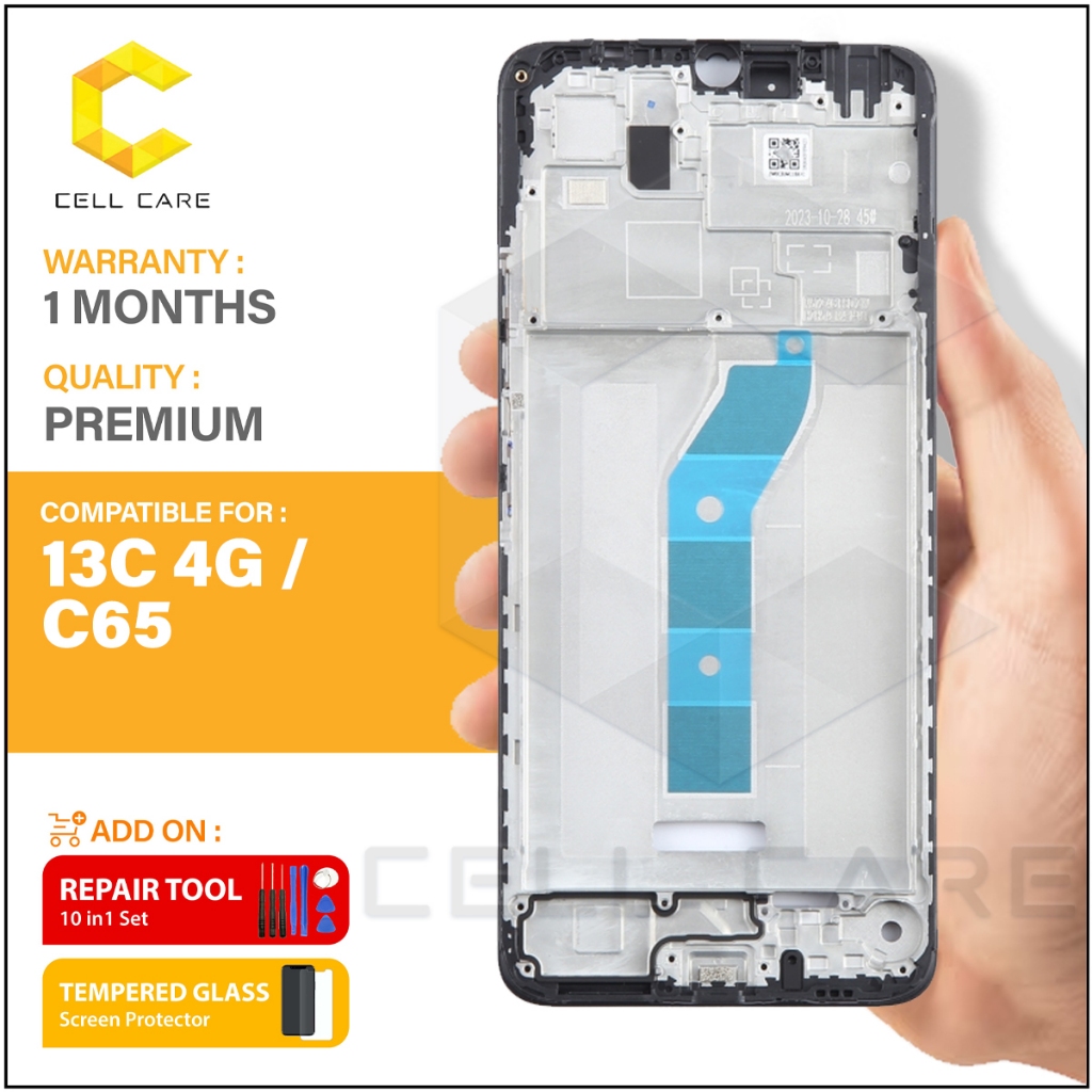 Lcd Frame For Redmi 13C 4G / Poco C65 (Front Housing Body) | Shopee ...