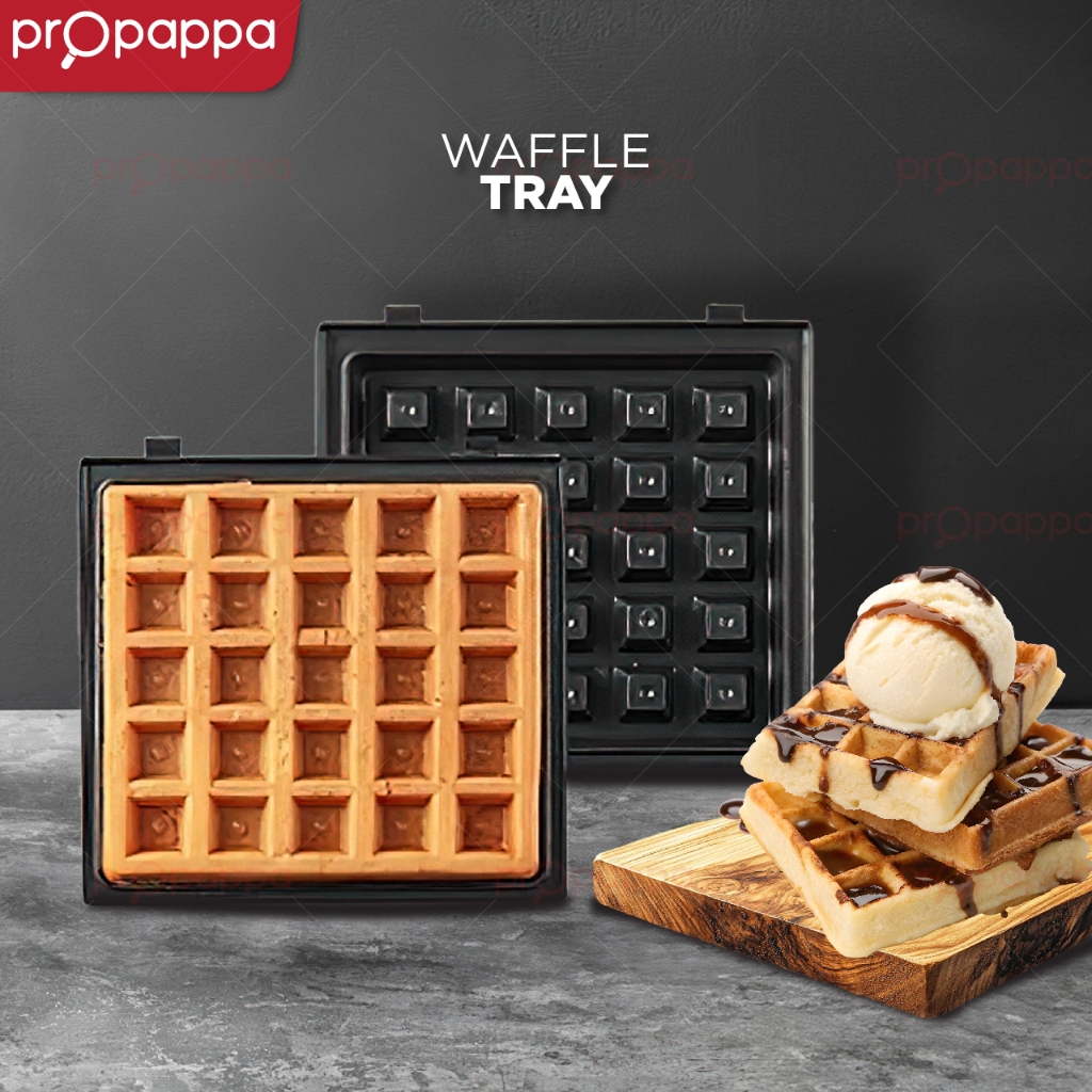 Propappa - Waffle Plate, Isi Rumah Pinggan Wafel , 饼盘 | Shopee Malaysia