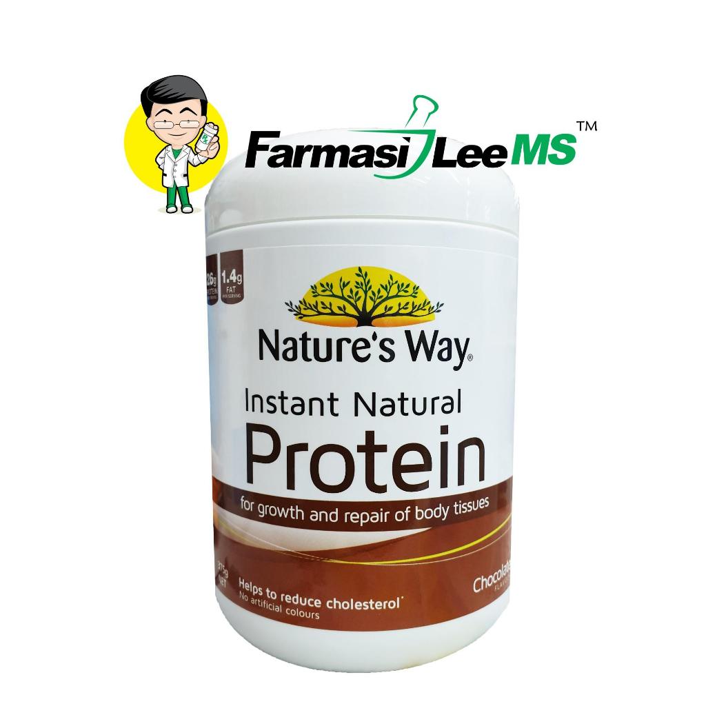 Natures Way Instant Natural Protein Chocolate 375g (Exp 02/2026 ...