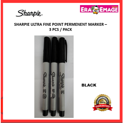 【ORIGINAL】SHARPIE ULTRA FINE POINT PERMANENT MARKER (0.3mm) (3pcs per ...