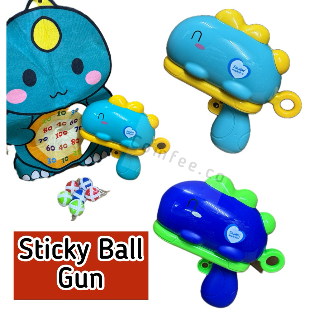 Dinosaur Target Sticky Ball Dart Game from Similac | Shopee Malaysia