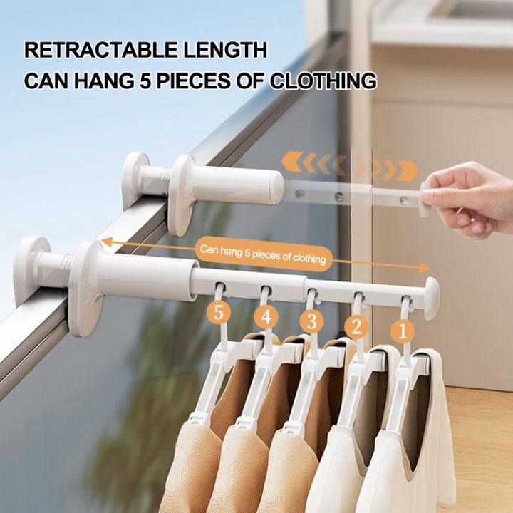 Travel Drying Rack Portable Indoor Folding Hanger Rack No Punching and ...