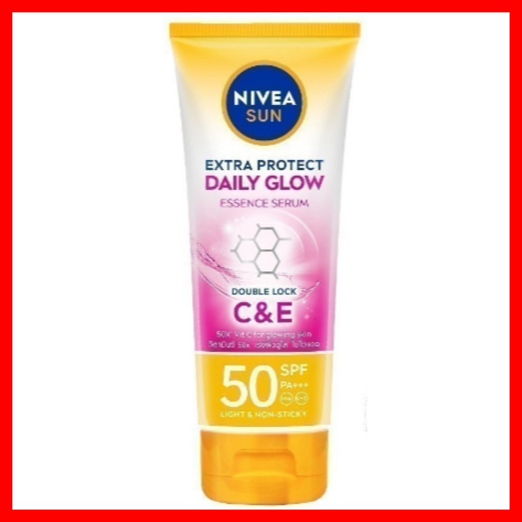 NIVEA Sun Extra Protect Daily Glow Essence Serum SPF50 Pa+++| Sunscreen ...