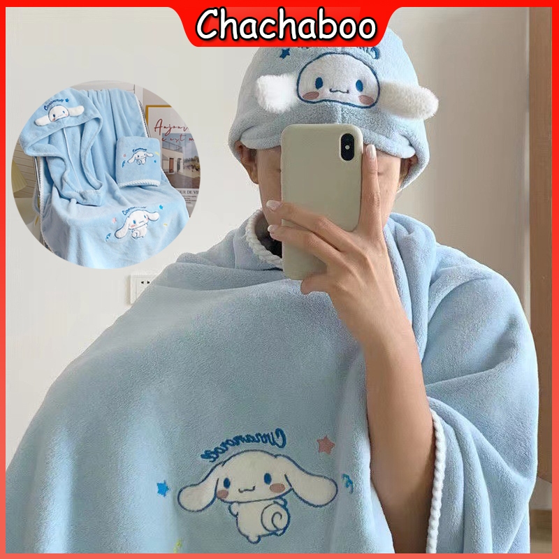 Bath Towel Set Cartoon Cute Towel Bath Towel Hair Drying Cap Water ...