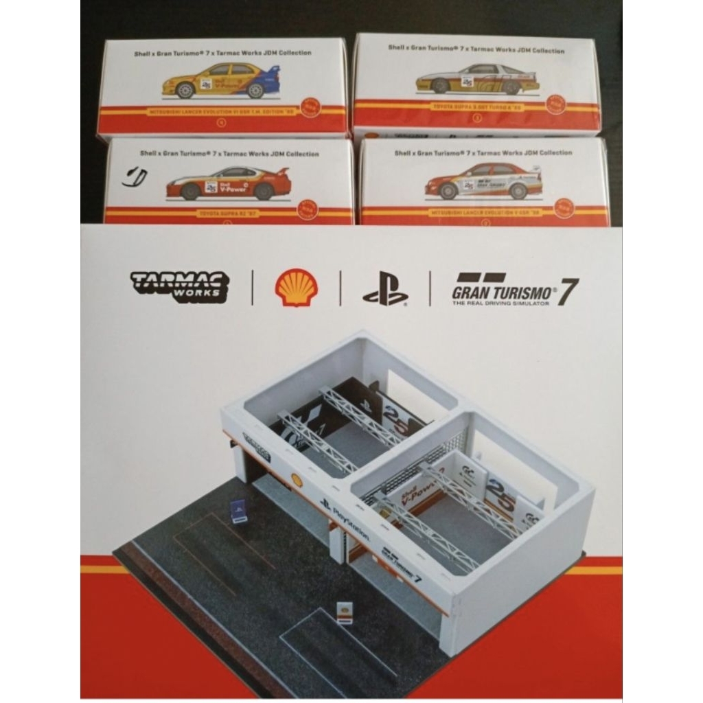 Shell X Gran Turismo 7 - Tarmac Works Full Set Car Collection! Limited ...