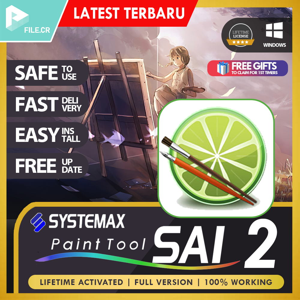 🔥 𝐏𝐚𝐢𝐧𝐭 T𝐨𝐨𝐥 S𝐚𝐢 𝟐 🔥 Paint Tool Sai 2 💯 EASY INSTALL 💯 LIFETIME PREMIUM 💯 FAST DELIVERY 💯 SAFE ...