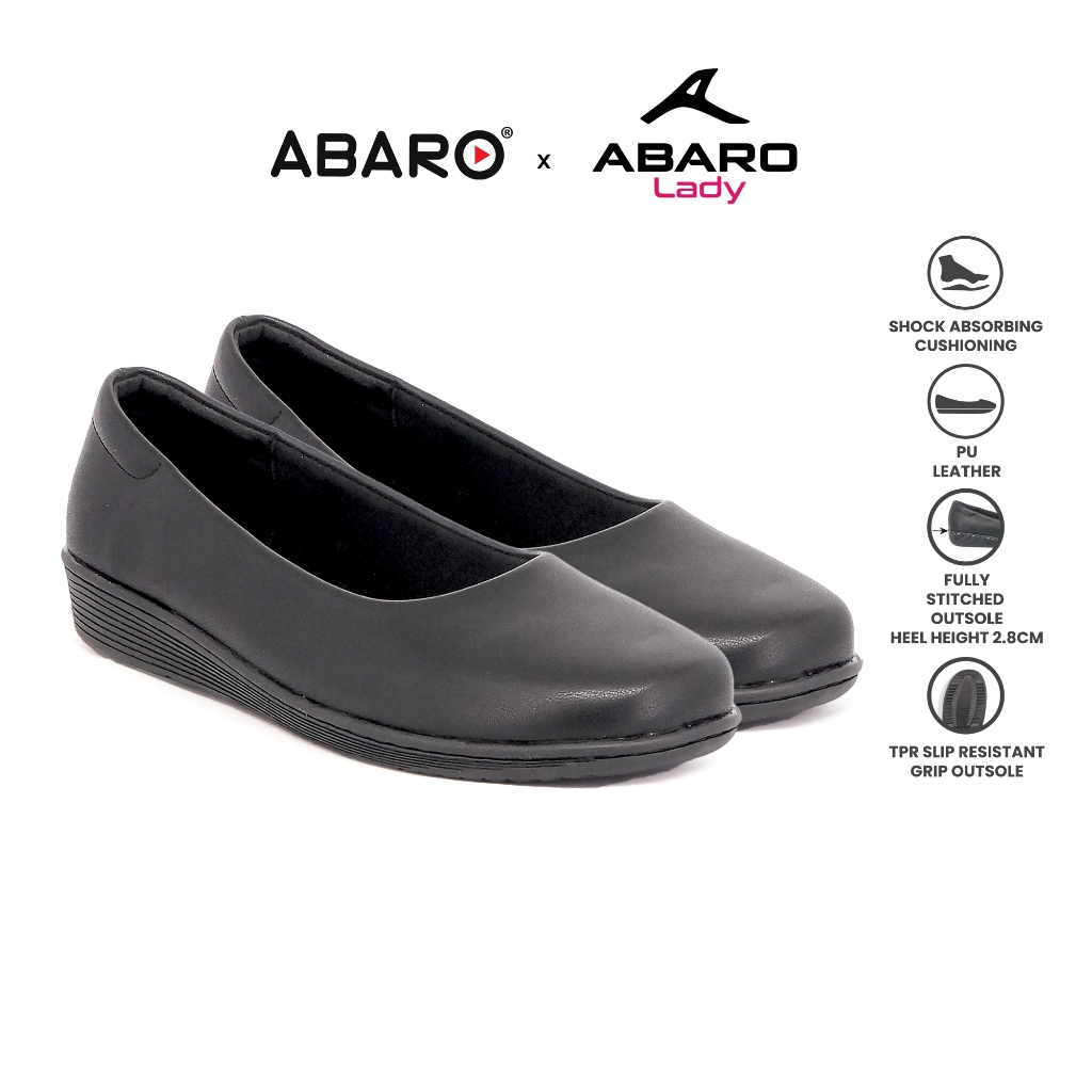 ABARO Lady Comfy FMA627S11 FMA650J11 Faux Leather Women Formal Shoes/Kasut Kulit Pejabat/Kasut ...