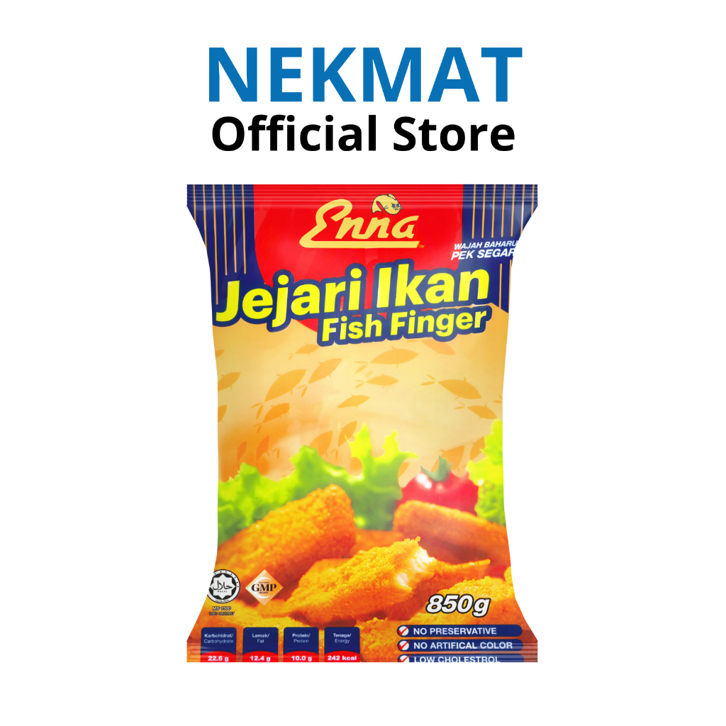 ENNA Jejari Ikan (850gm) | Fish Finger Nugget | NEKMAT | Murah Segar ...