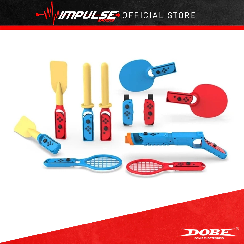 DOBE NSW Nintendo Switch Sports Accessories - Bundle, Tennis Racket ...